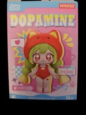Other | Miniso Dopamine Hola Girl In Cat Costume Figures Choclate And ...